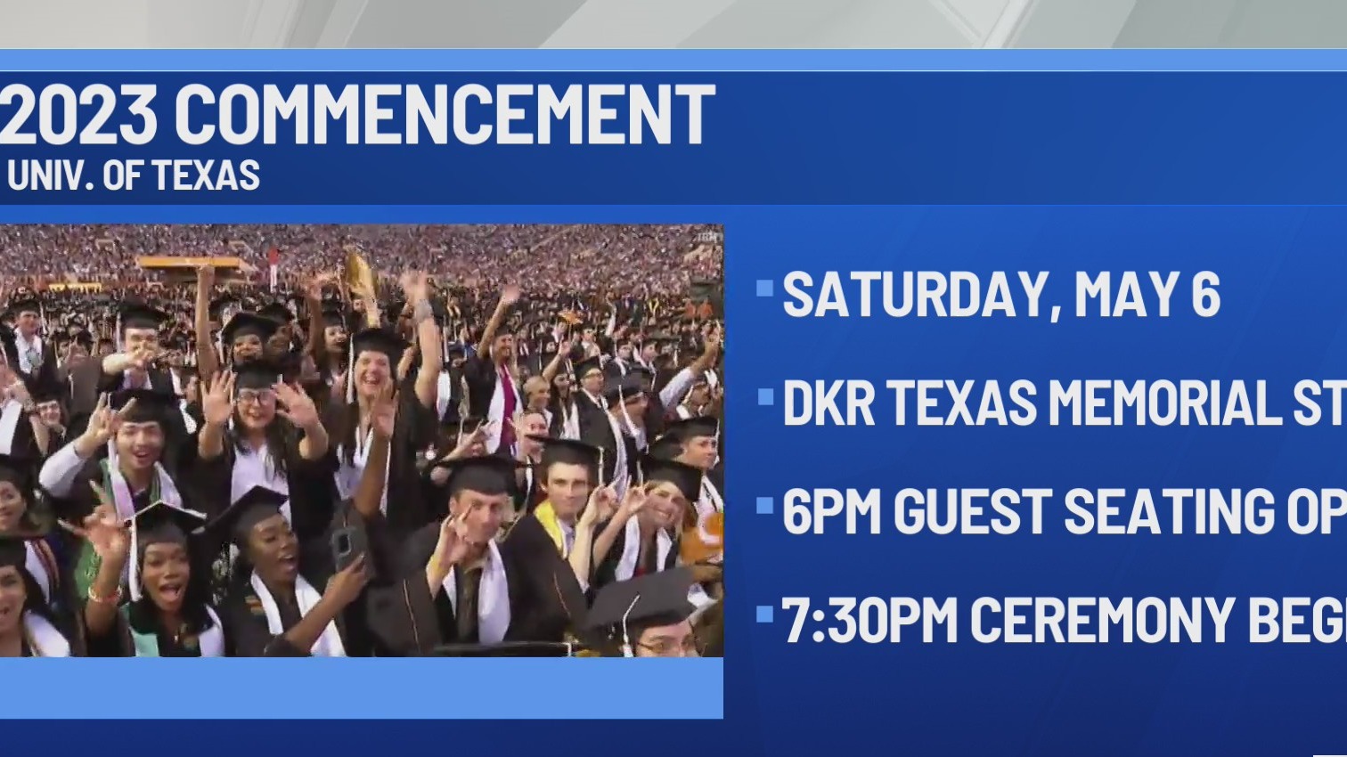 Fun facts about UT as May 2023 commencement ceremonies kickoff – KXAN ...