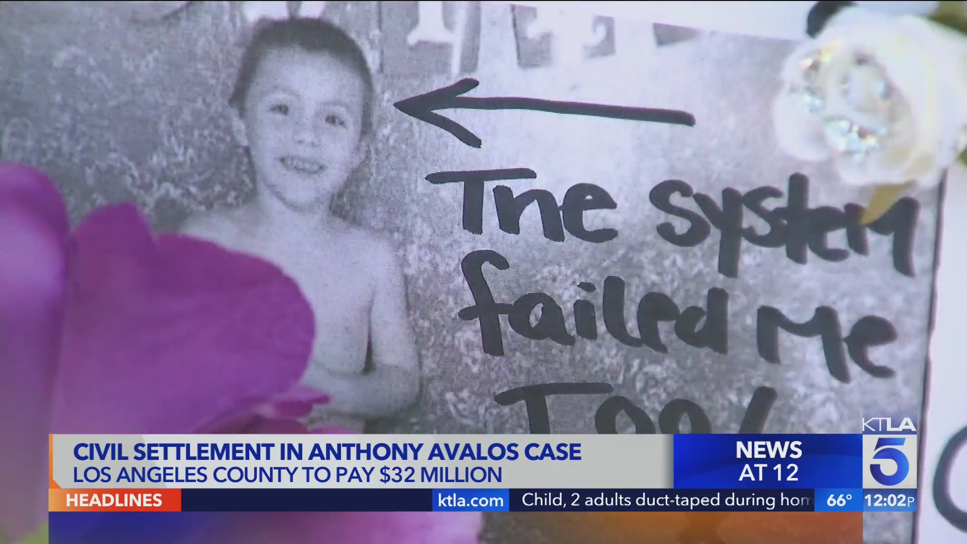Settlement reached in Anthony Avalos case – KTLA