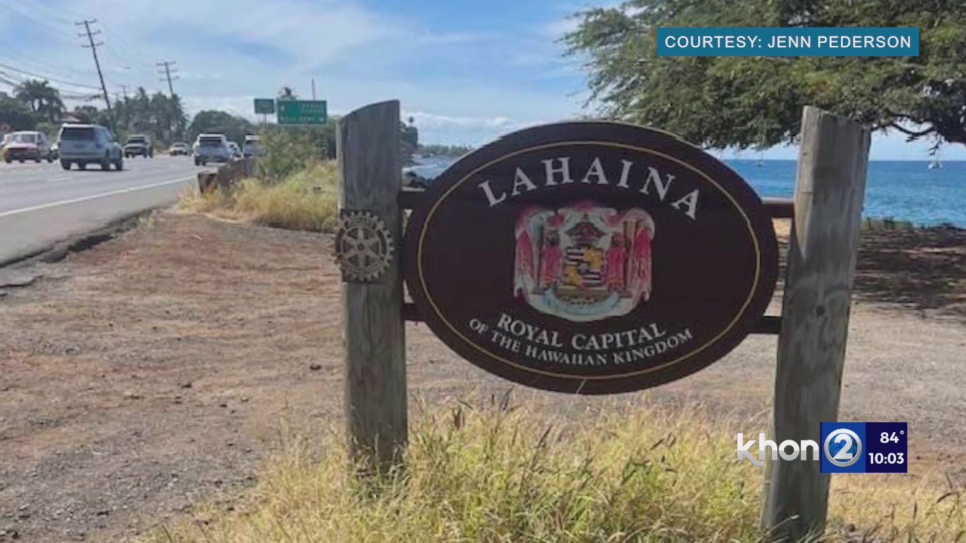 An iconic Rotary club sign in Lahaina is still missing, Maui police ...