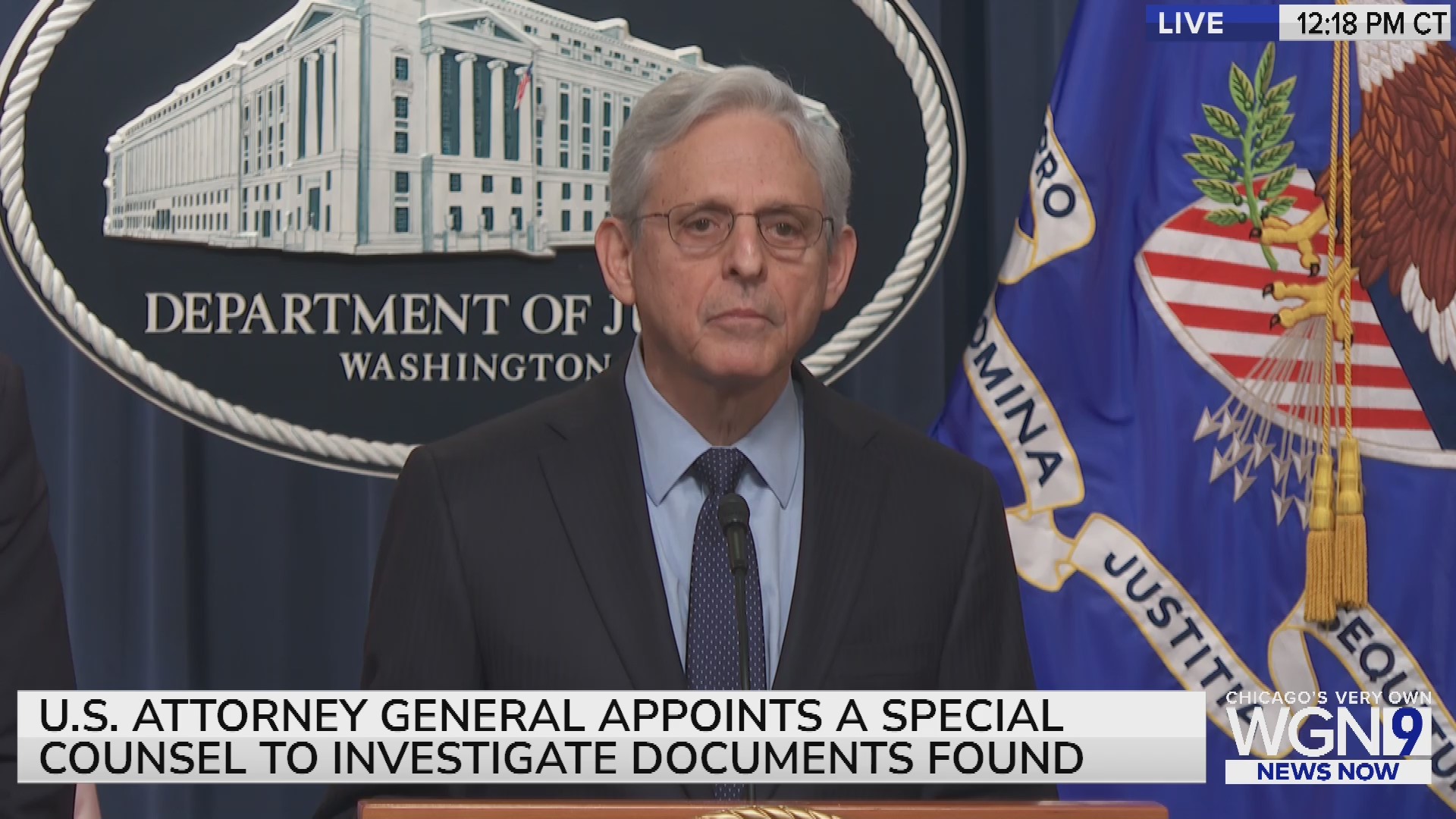 US Attorney General Press Conference – WGN-TV