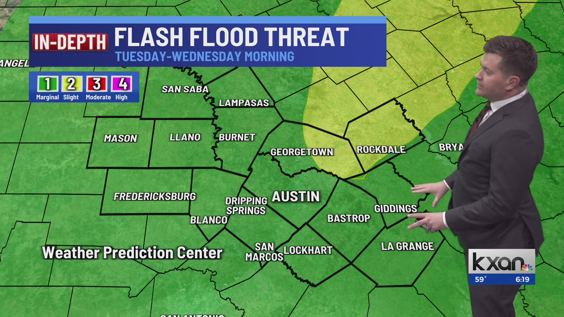 First Warning Weather with Meteorologist Nick Bannin – KXAN Austin