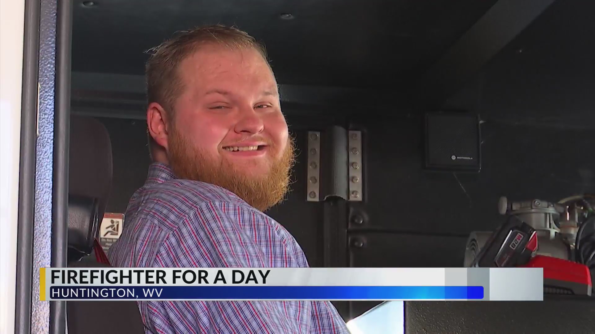 Huntington man with autism lives out dream of being firefighter – WOWK ...