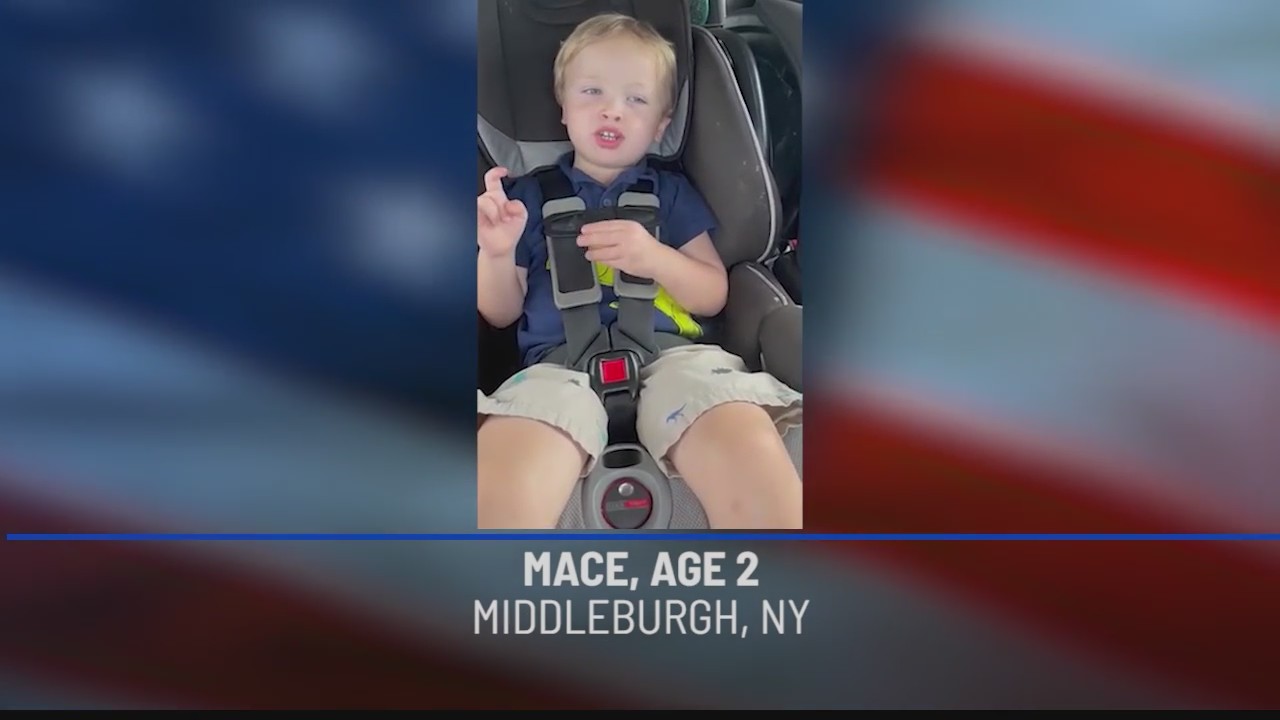 Mace gives us our daily Pledge of Allegiance! – NEWS10 ABC