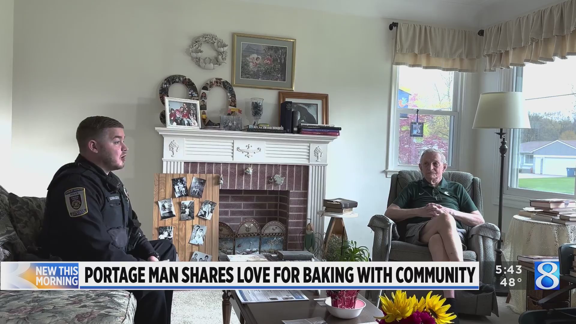 Police step up to help Portage man known as ‘the fudge guy’ – WOODTV.com