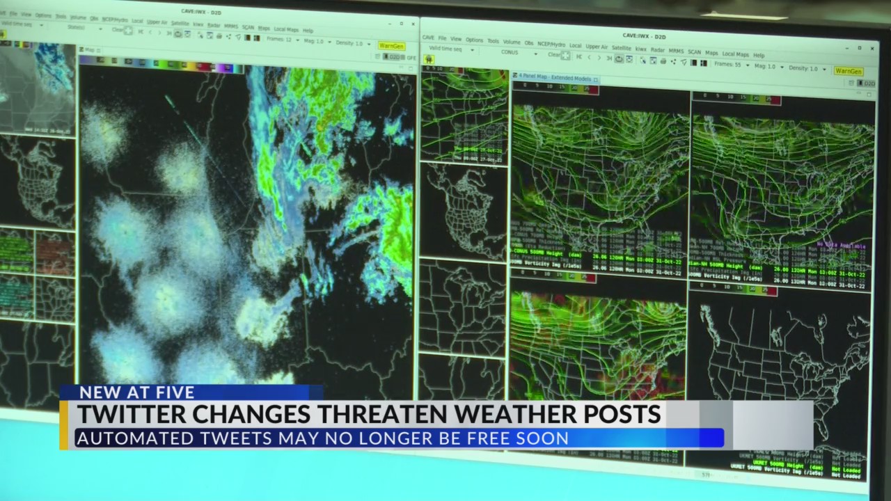 Potential changes to Twitter’s API threaten automated weather postings ...
