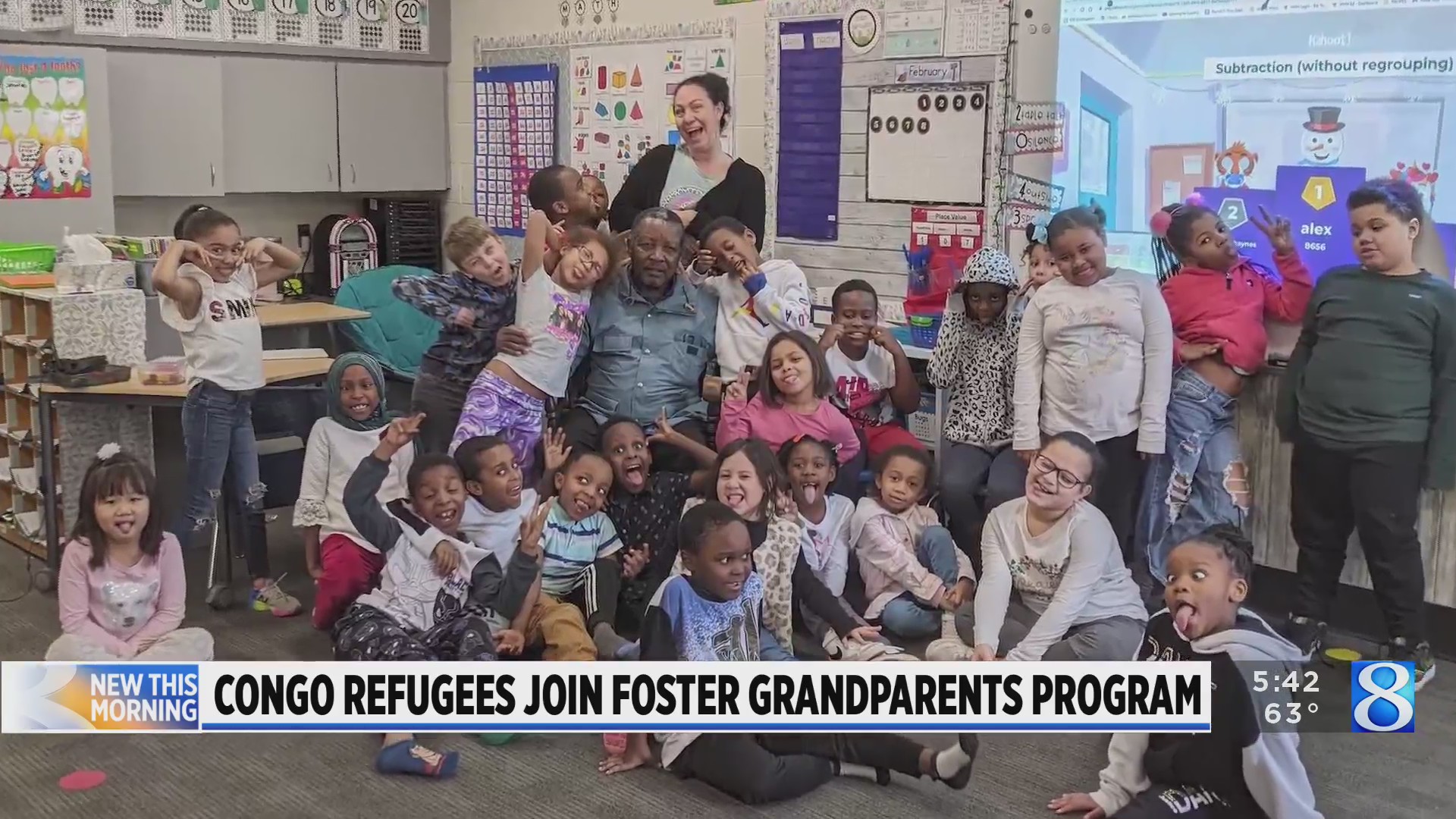 Congo refugees join foster grandparents program – WOODTV.com