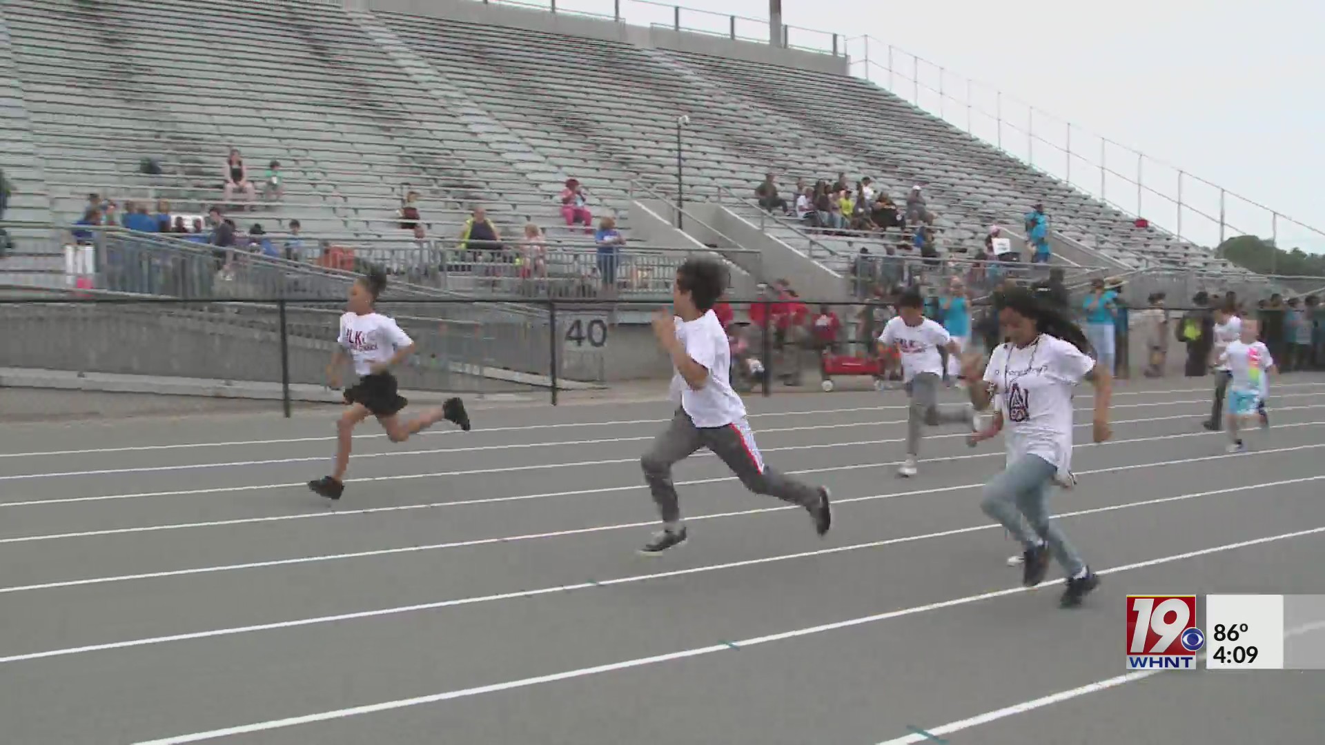 Milton Frank Stadium Opens New Track with Field Day | May 10, 2023 ...