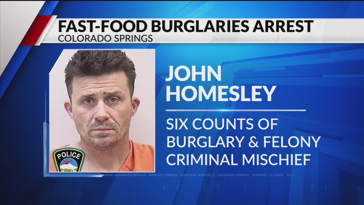Fast food burglary suspect arrested – FOX21 News Colorado