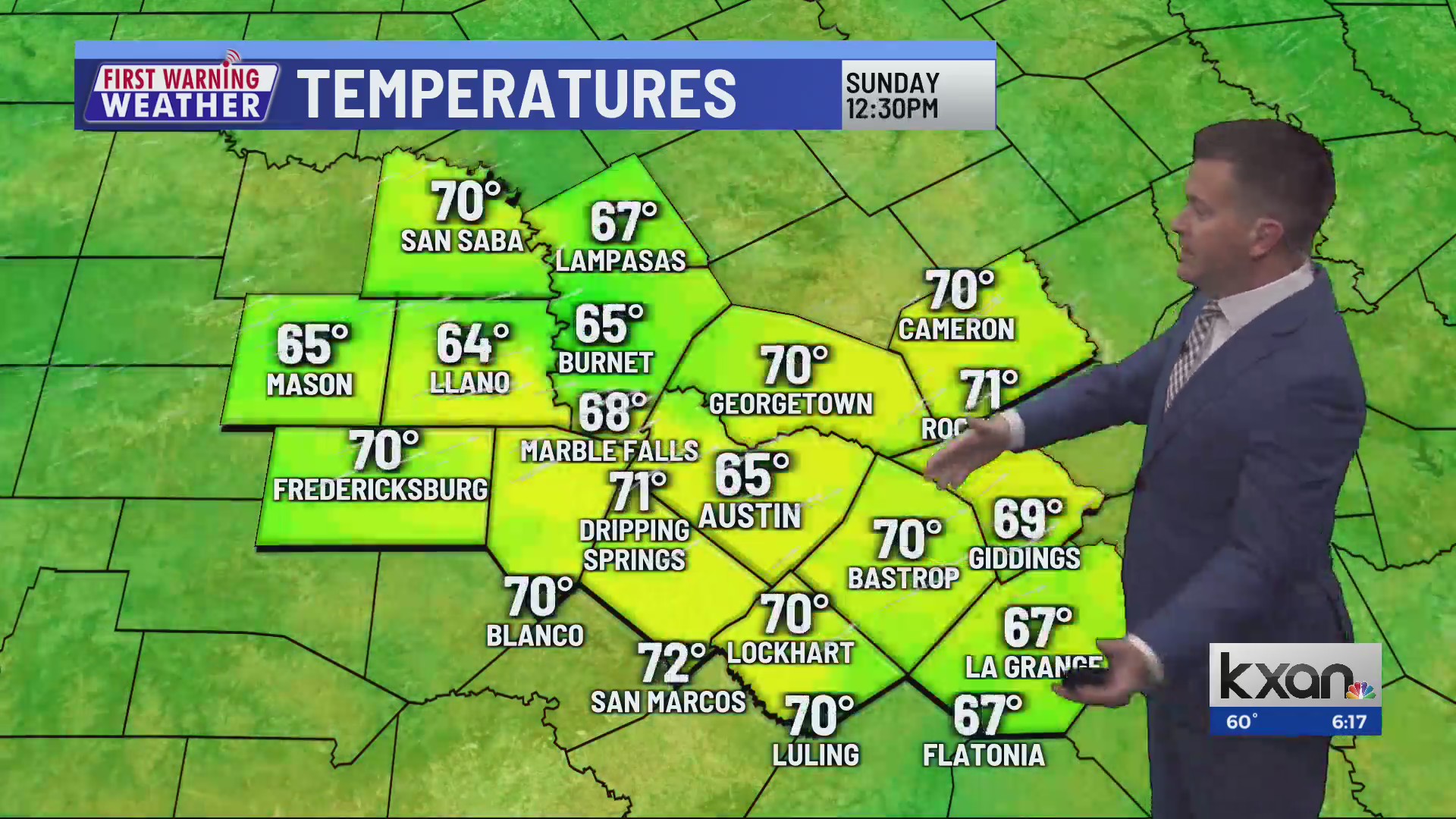 First Warning Weather with Meteorologist Nick Bannin – KXAN Austin