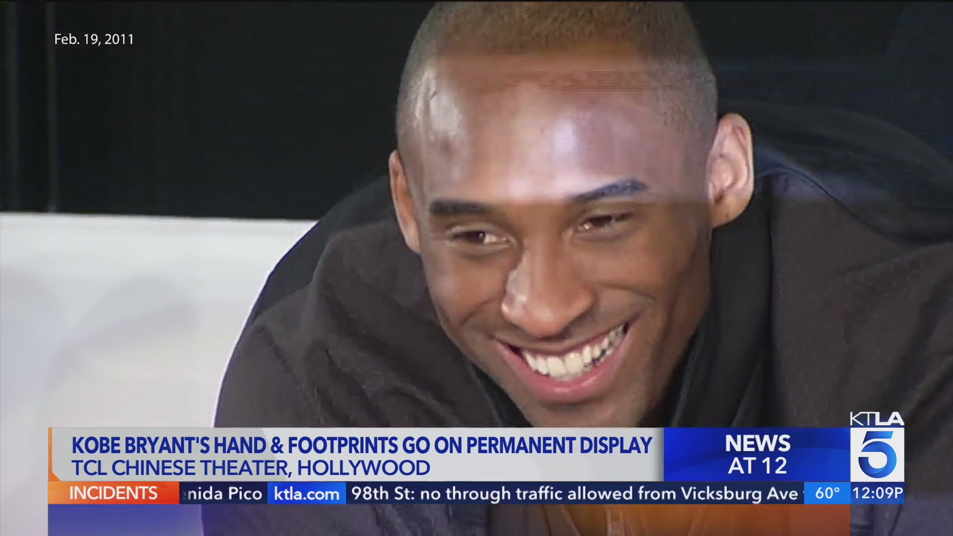 Kobe Bryant’s hand and footprints on permanent display – KTLA