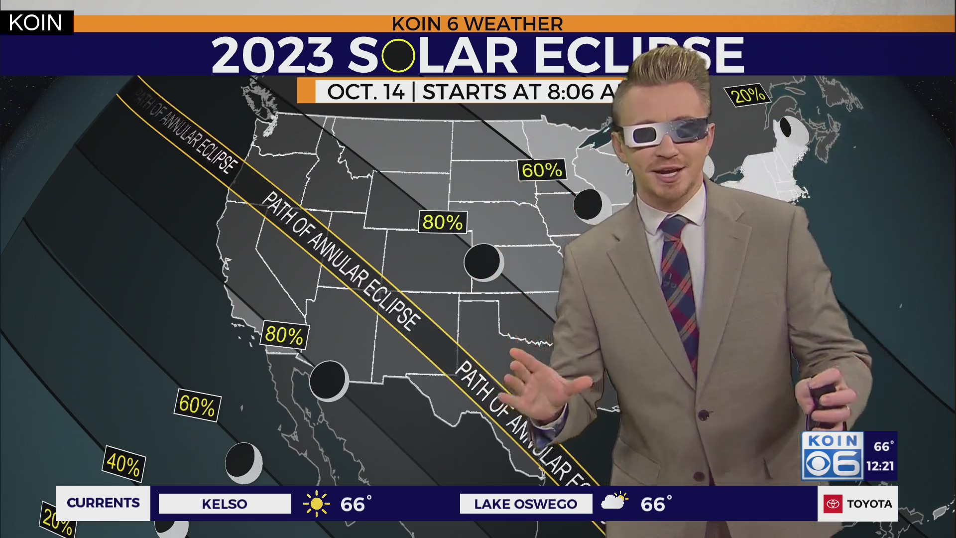 Clouds and rain might eclipse the eclipse – KOIN.com