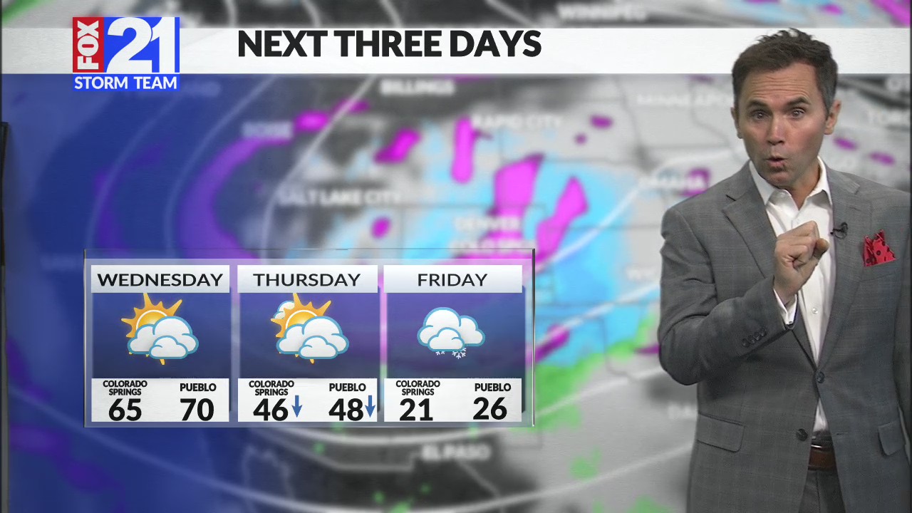 Storm Team Forecast – Wednesday, November 22, 2023 – FOX21 News Colorado