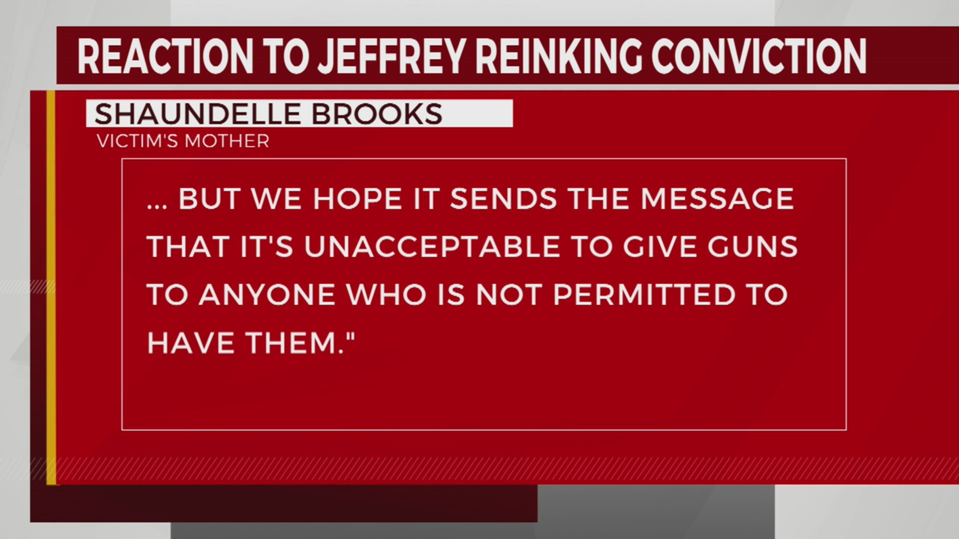 Reaction to Jeffrey Reinking conviction – WKRN News 2