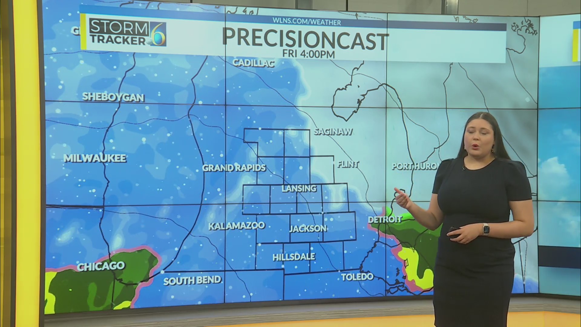 Noon Update: Winter storm forecast for Mid-Michigan – WLNS 6 News