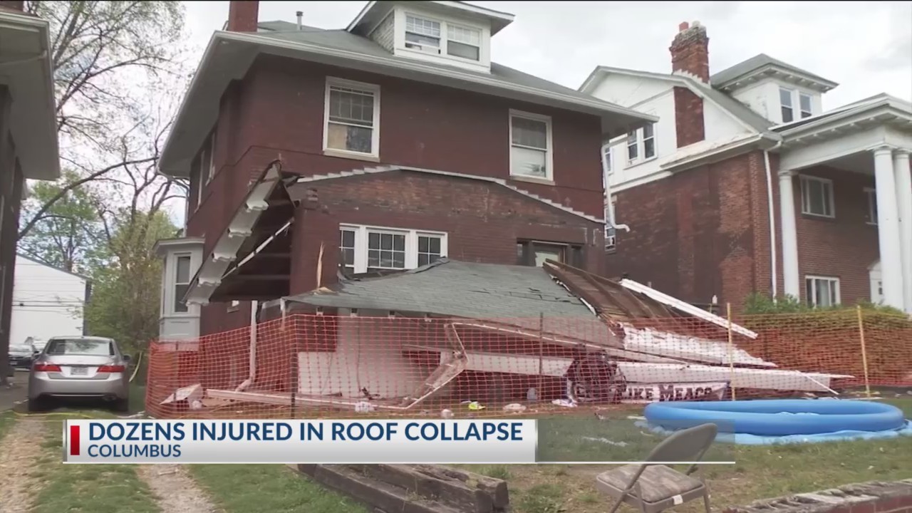 Dozens injured in roof collapse near Ohio State University – NBC4 WCMH-TV