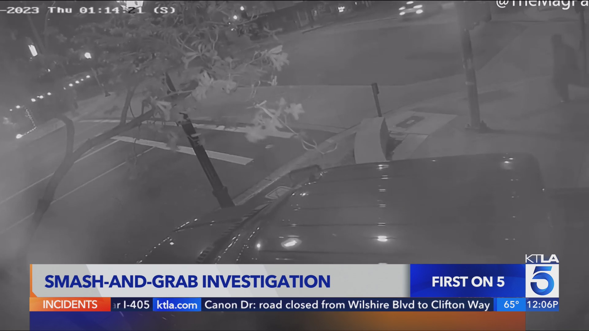 Burglars use pickup to ram into Burbank storefront, steal $70k worth of ...