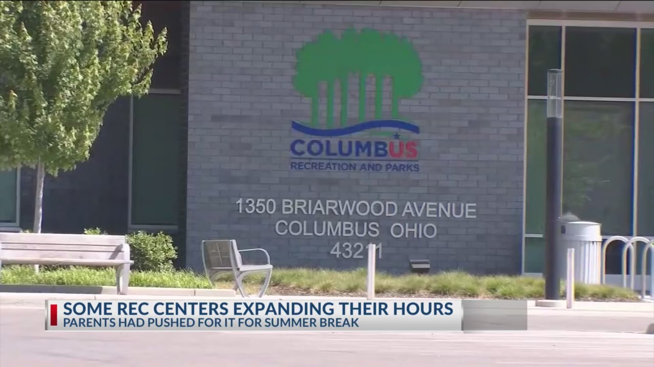 Columbus recreation centers expanding summer hours – NBC4 WCMH-TV