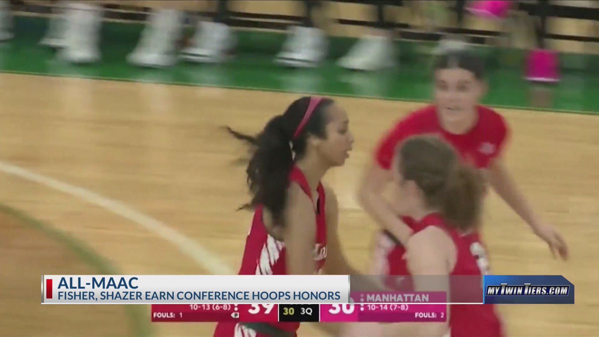 Fisher & Shazer Earn All-MAAC Honors – WETM – MyTwinTiers.com