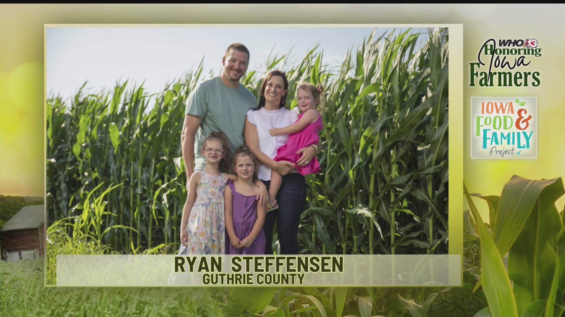 Honoring Iowa Farmers: Ryan Steffensen – who13.com