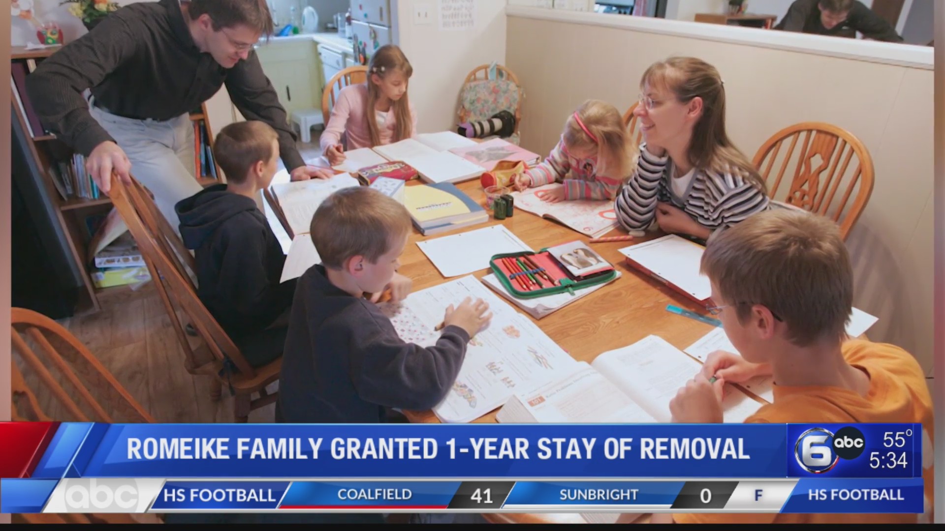 Romeike Family Granted 1-Year Stay of Removal – WATE 6 On Your Side