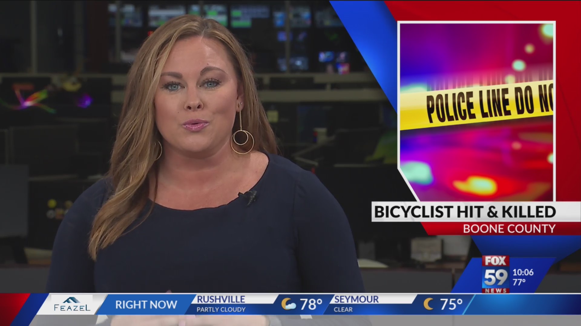 Bicyclist dead after Boone Co. EMS respond to crash – Fox 59