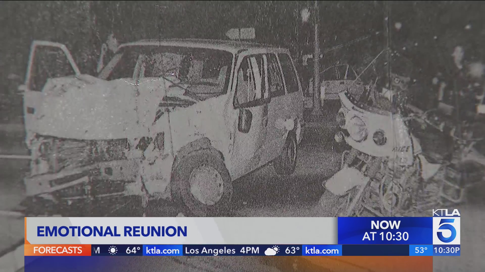 A woman reunites with the man who saved her life after a North Hills ...