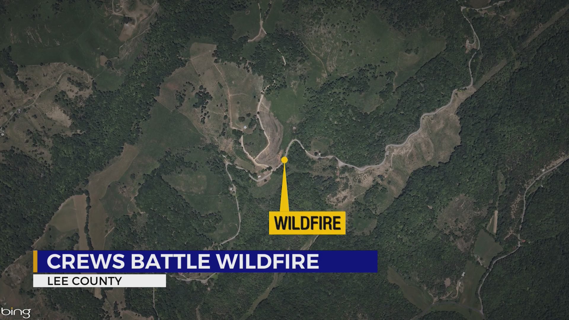 500-acre wildfire burning in Lee County – WJHL | Tri-Cities News & Weather