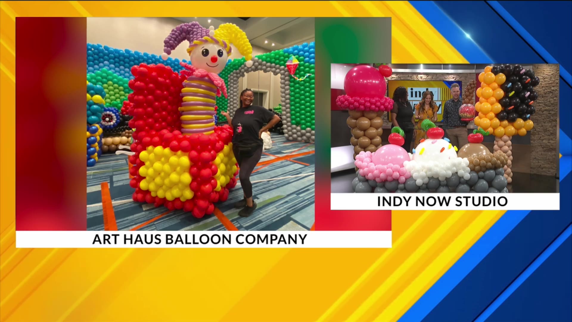 Stunning & unique balloon décor – Fox 59