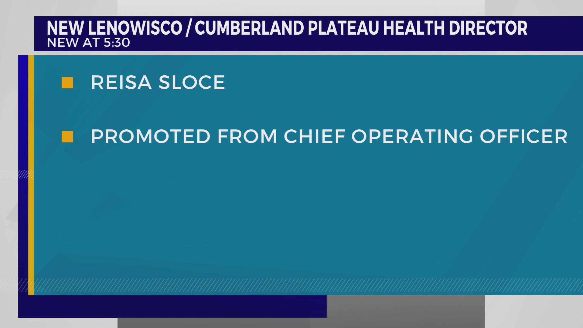 Reisa Sloce promoted to director at LENOWISCO, Cumberland Plateau ...