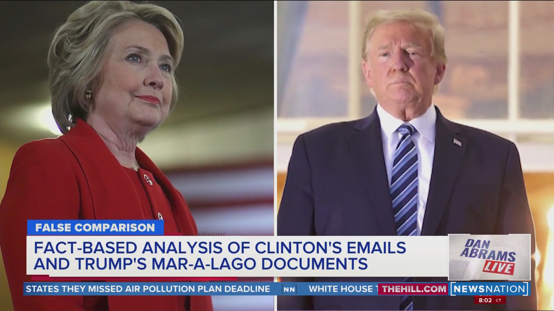 Looking at Hillary Clinton’s emails vs. Trump Mar-a-Lago documents ...