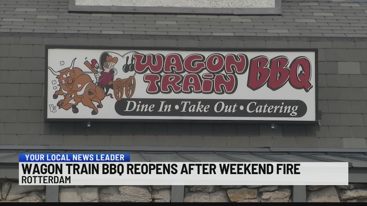 Wagon Train BBQ reopens after weekend fire – NEWS10 ABC