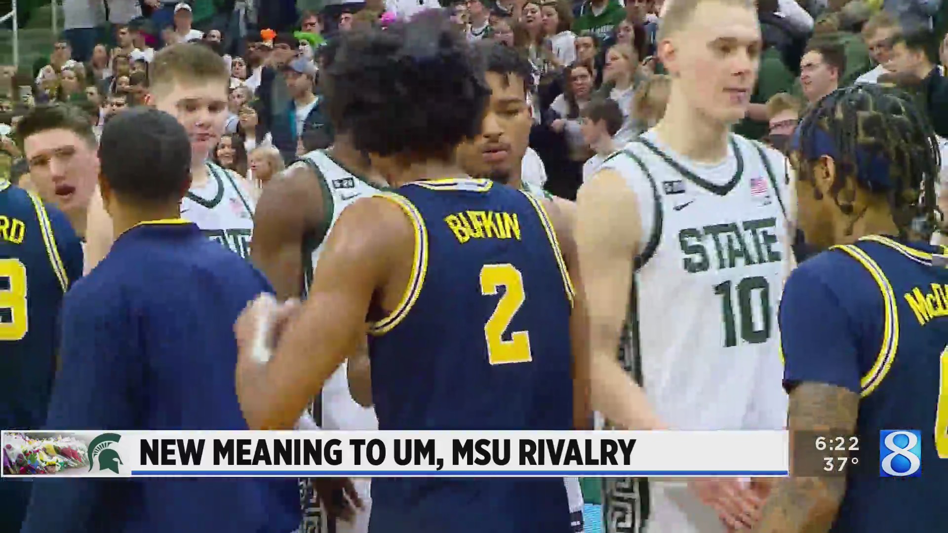New meaning to U-M, MSU rivalry – WOODTV.com