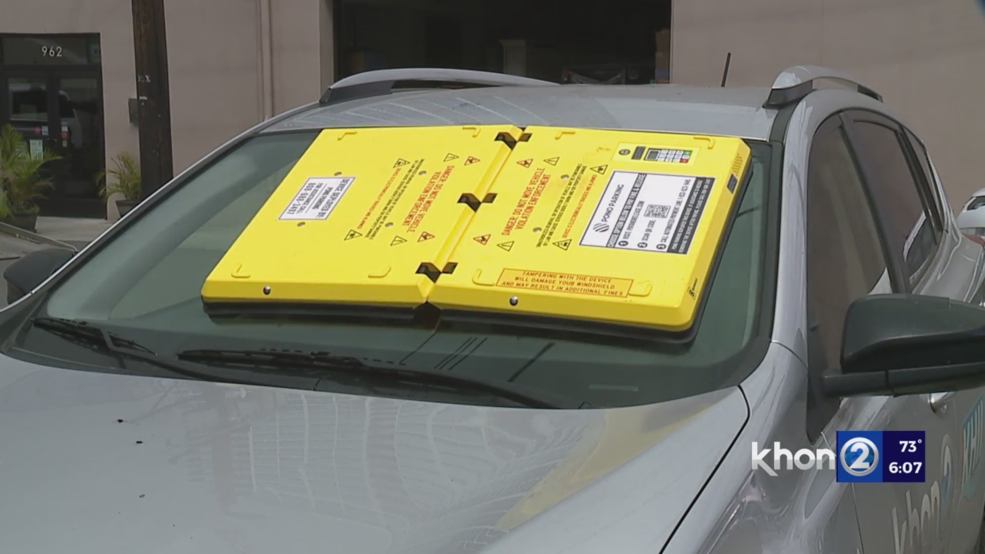 ‘Barnacle’ clamps down on parking violators – KHON2