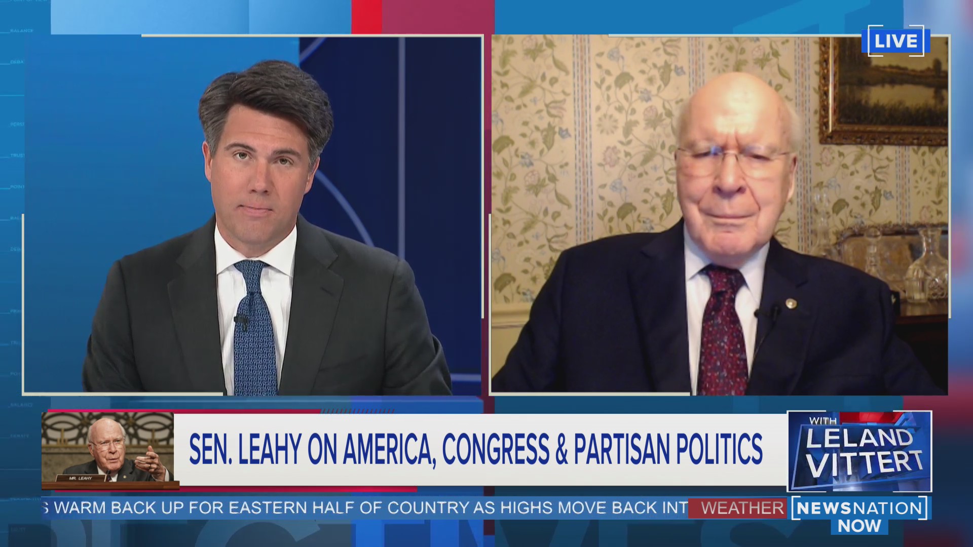 Leahy: ‘Less and less’ bipartisanship today than decades ago | On ...