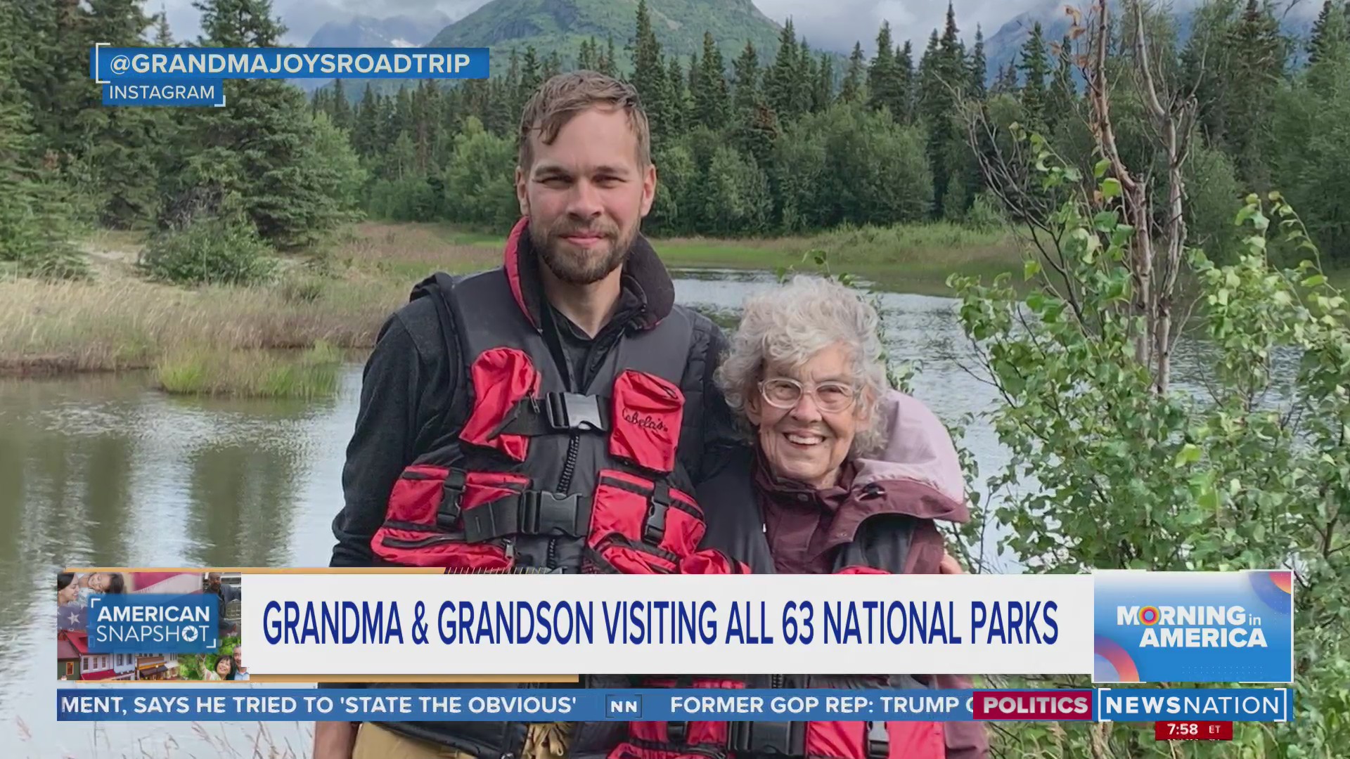 Grandma and grandson visiting every national park | Morning in America – NewsNation