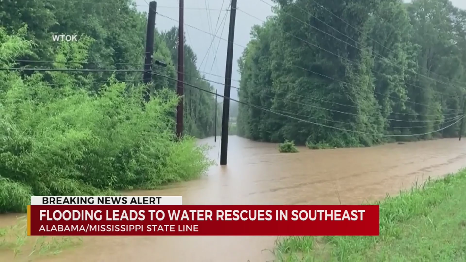 Flooding leads to water rescues in Alabama – WKRN News 2