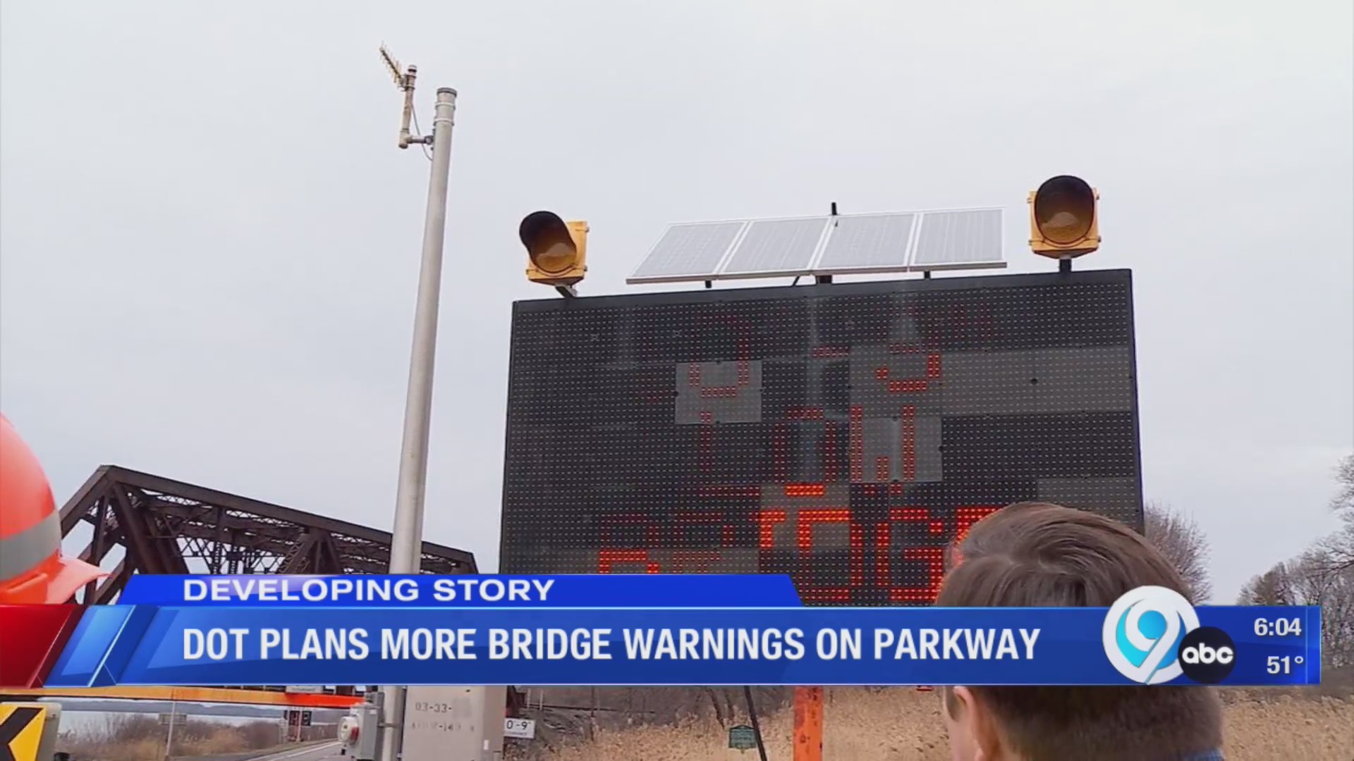 DOT plans more bridge warnings on Onondaga Lake Parkway – WSYR