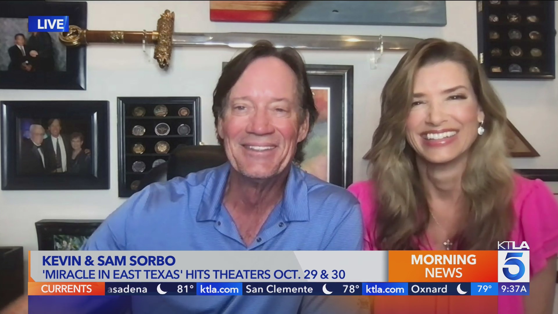 Kevin and Sam Sorbo talk Sorbo Studios and their new movie ‘Miracle in ...