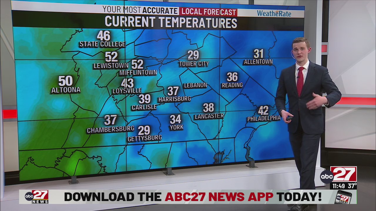 Jackson’s Monday Night Forecast – ABC27