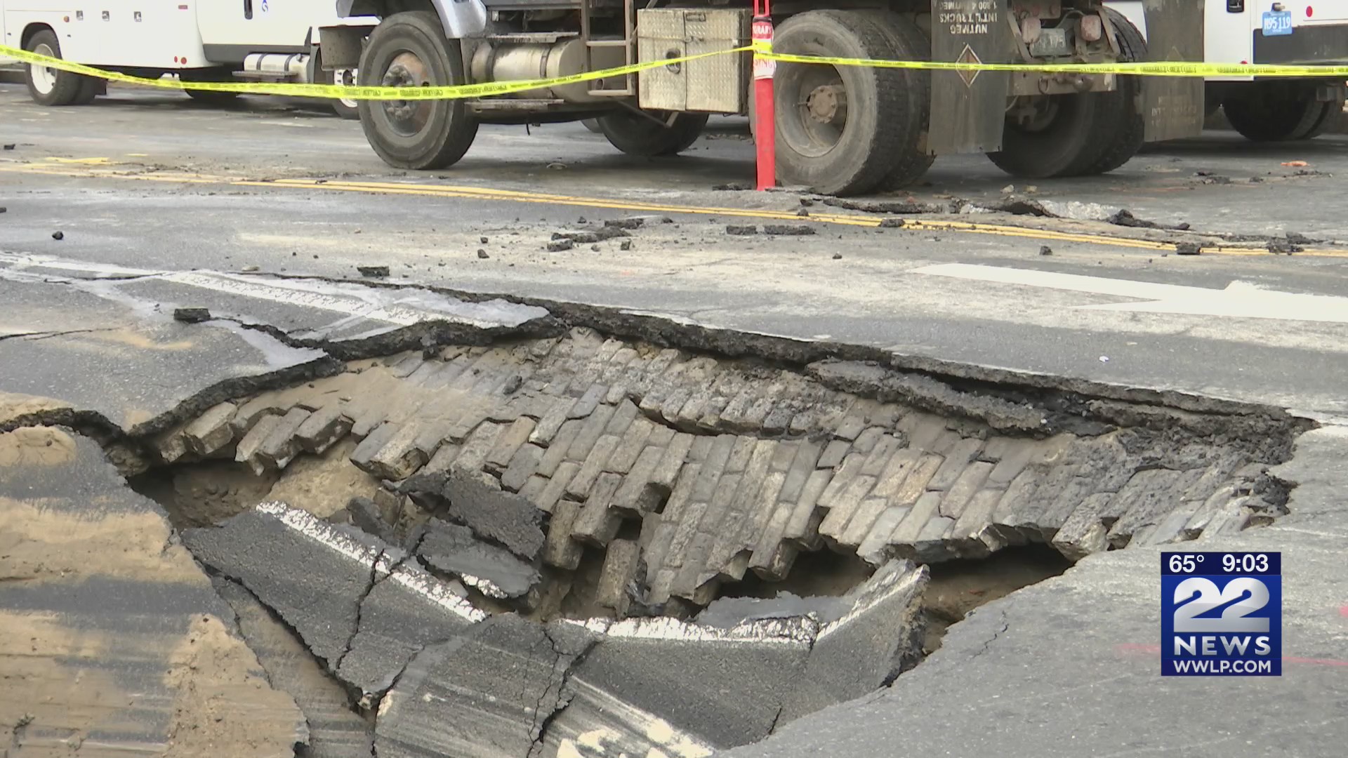 State Street in Springfield closed due to water main break – WWLP