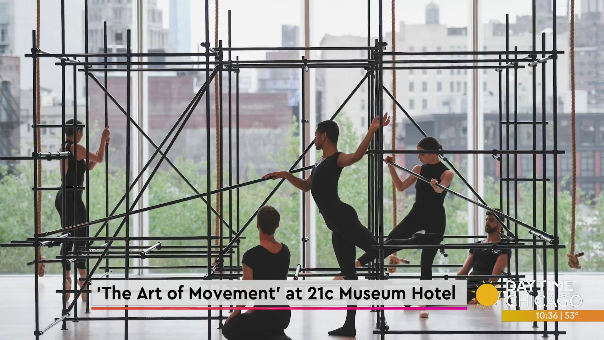 ‘The Art of Movement’ at 21c Museum Hotel – WGN-TV