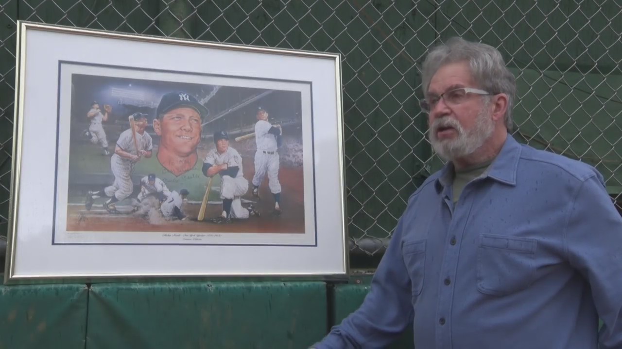 Local man selling signed Mickey Mantle print – WVNS