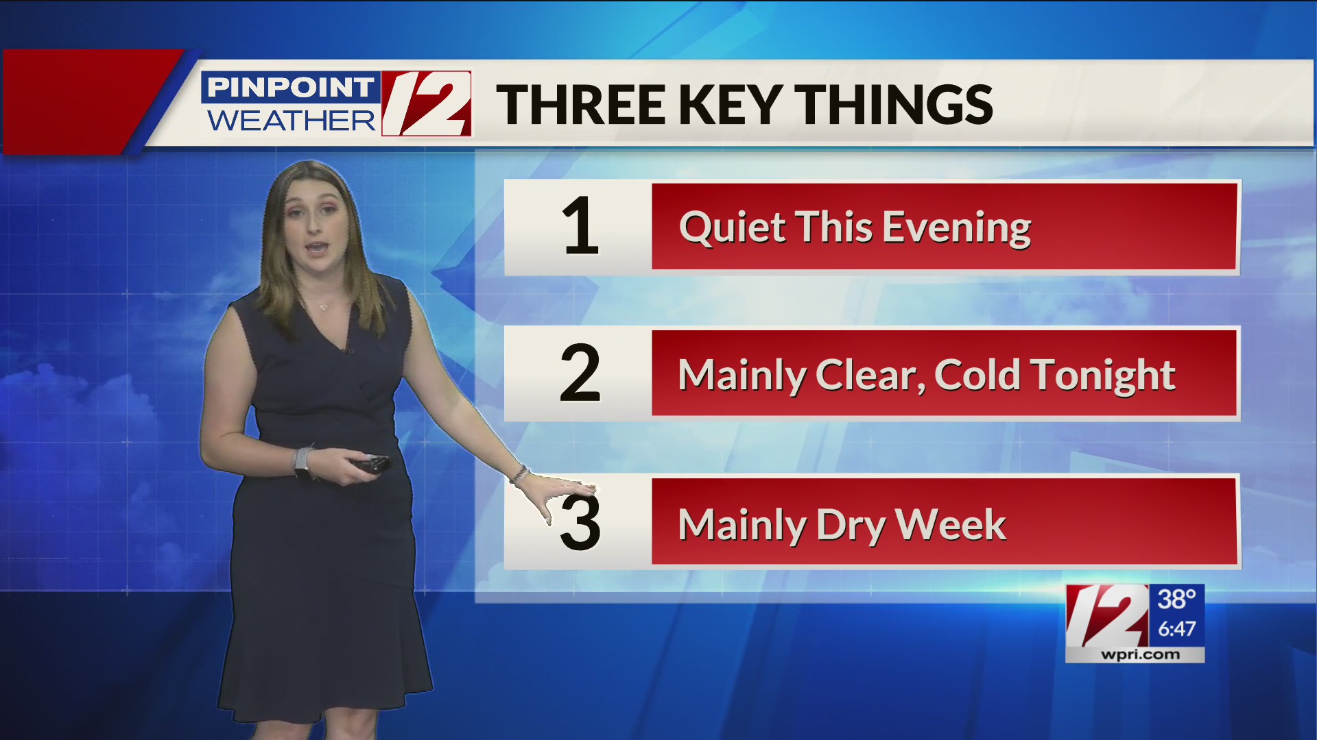 Pinpoint Weather 12 Forecast at 6:30 – WPRI.com