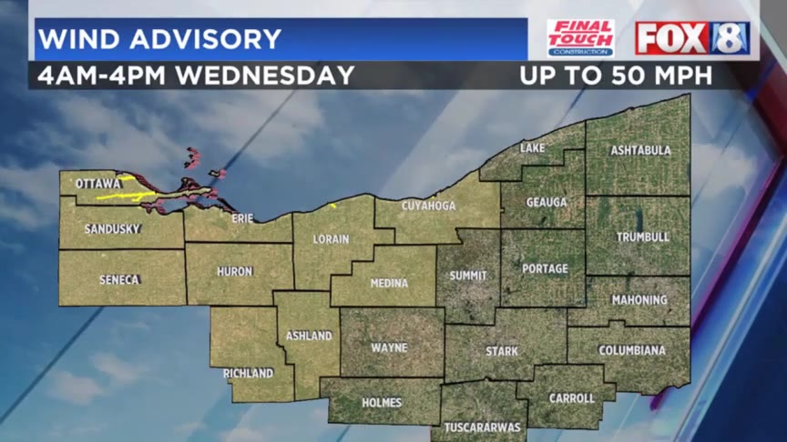 Weather update: Tuesday night – Fox 8 Cleveland WJW