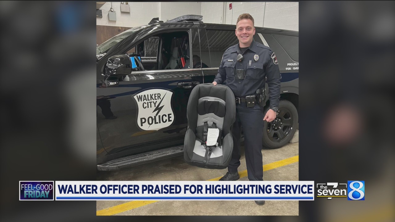 Walker officer praised for highlighting service – WOODTV.com