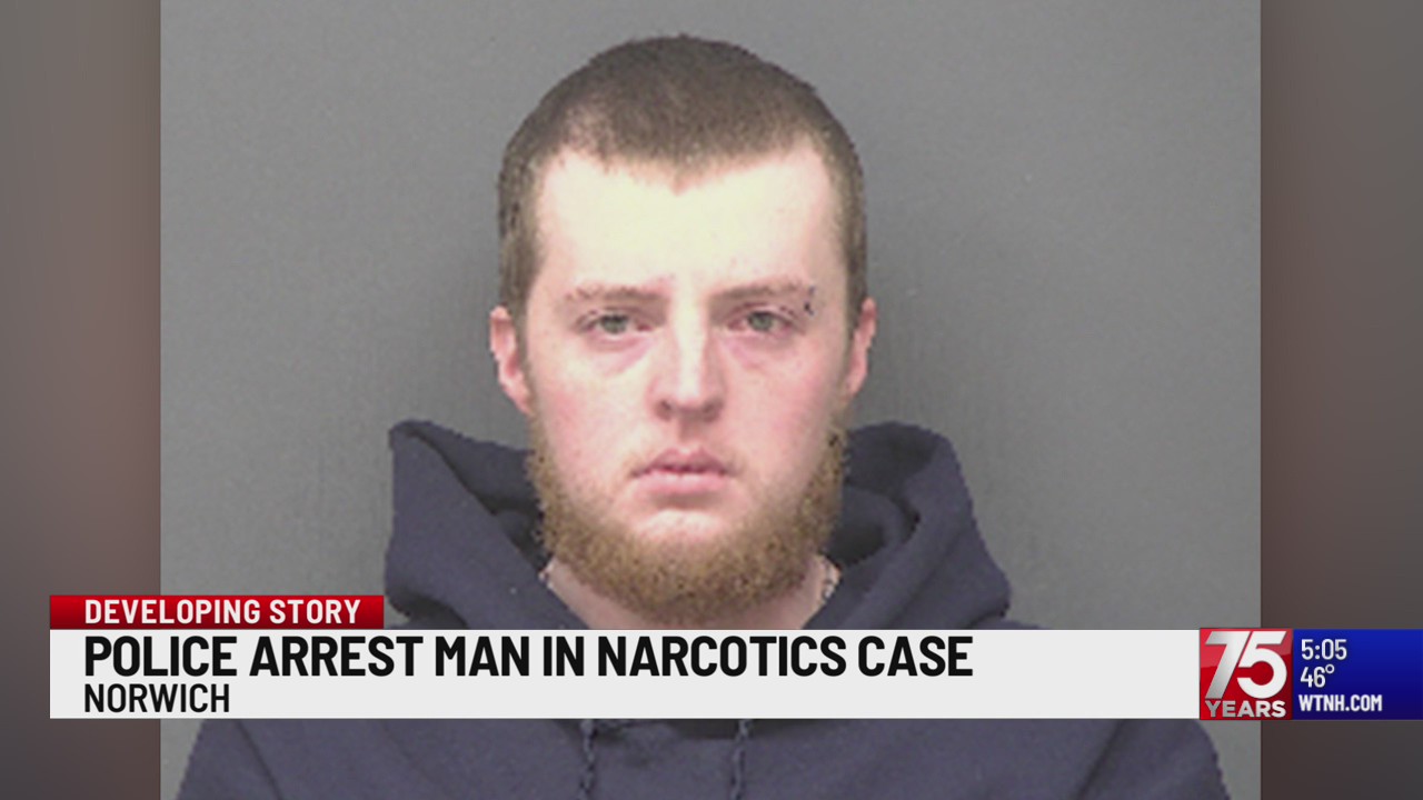 Norwich police arrest man in narcotics case – WTNH.com
