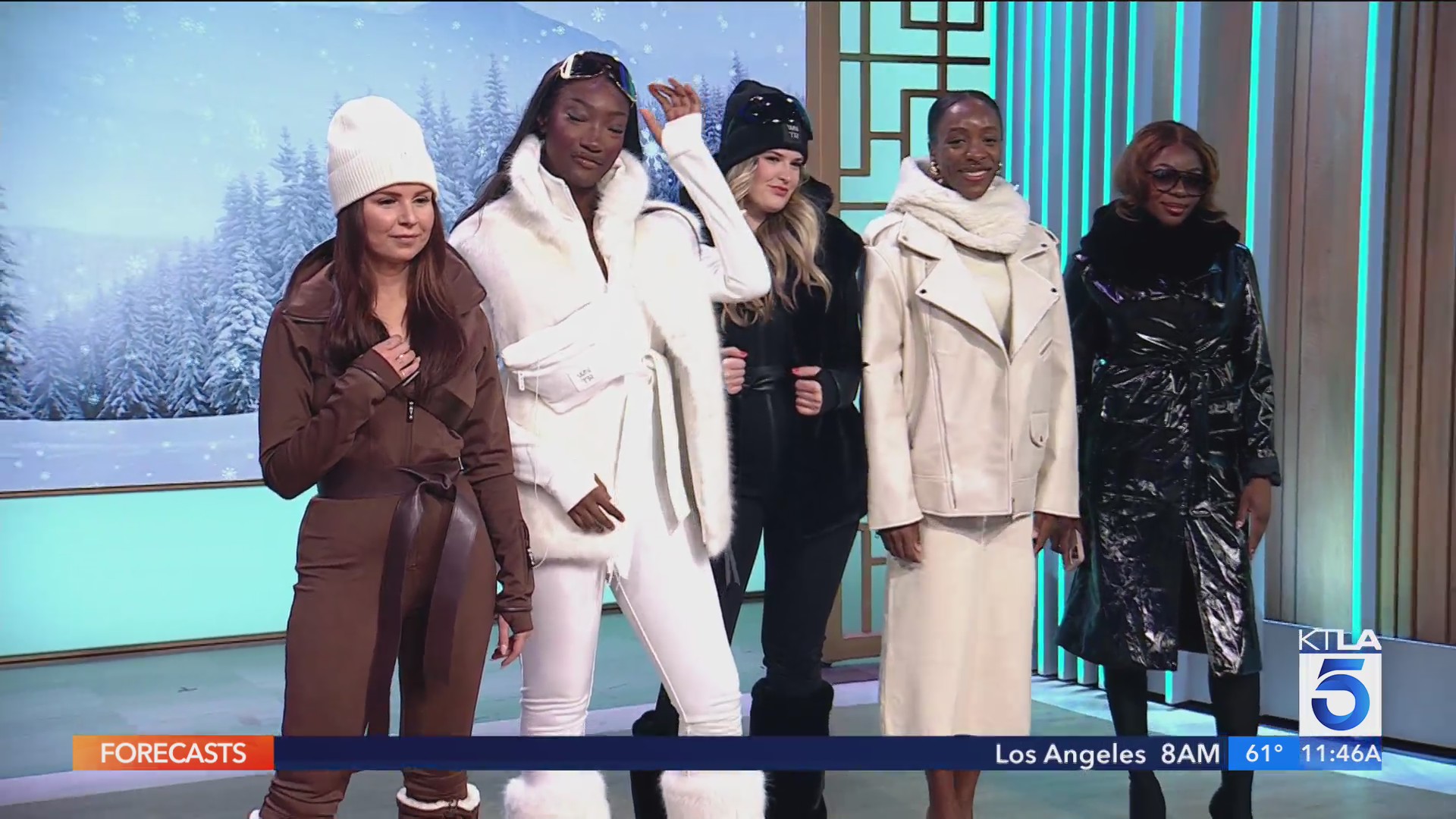 New stylish ski fashions from WNTR by Lindsay Rose Rando – KTLA