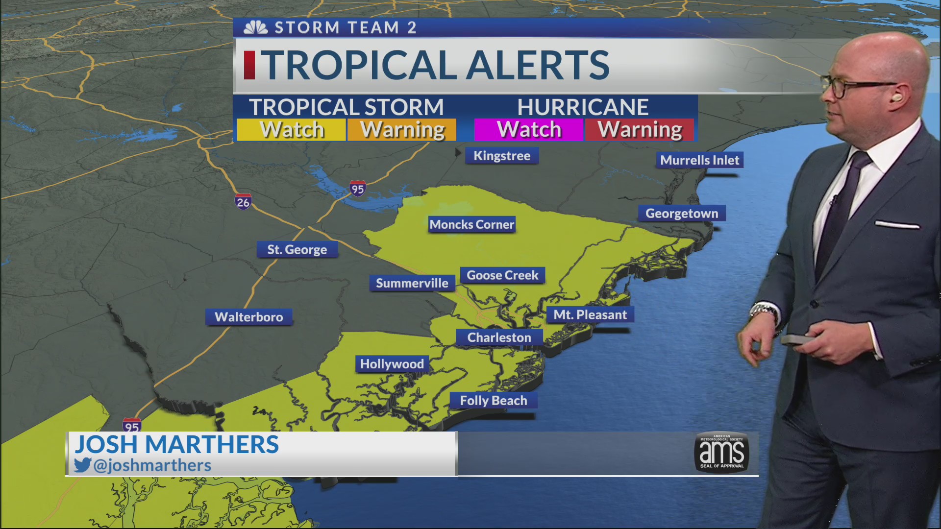 Tropical Storm Watch issued for parts of Lowcountry – WCBD News 2