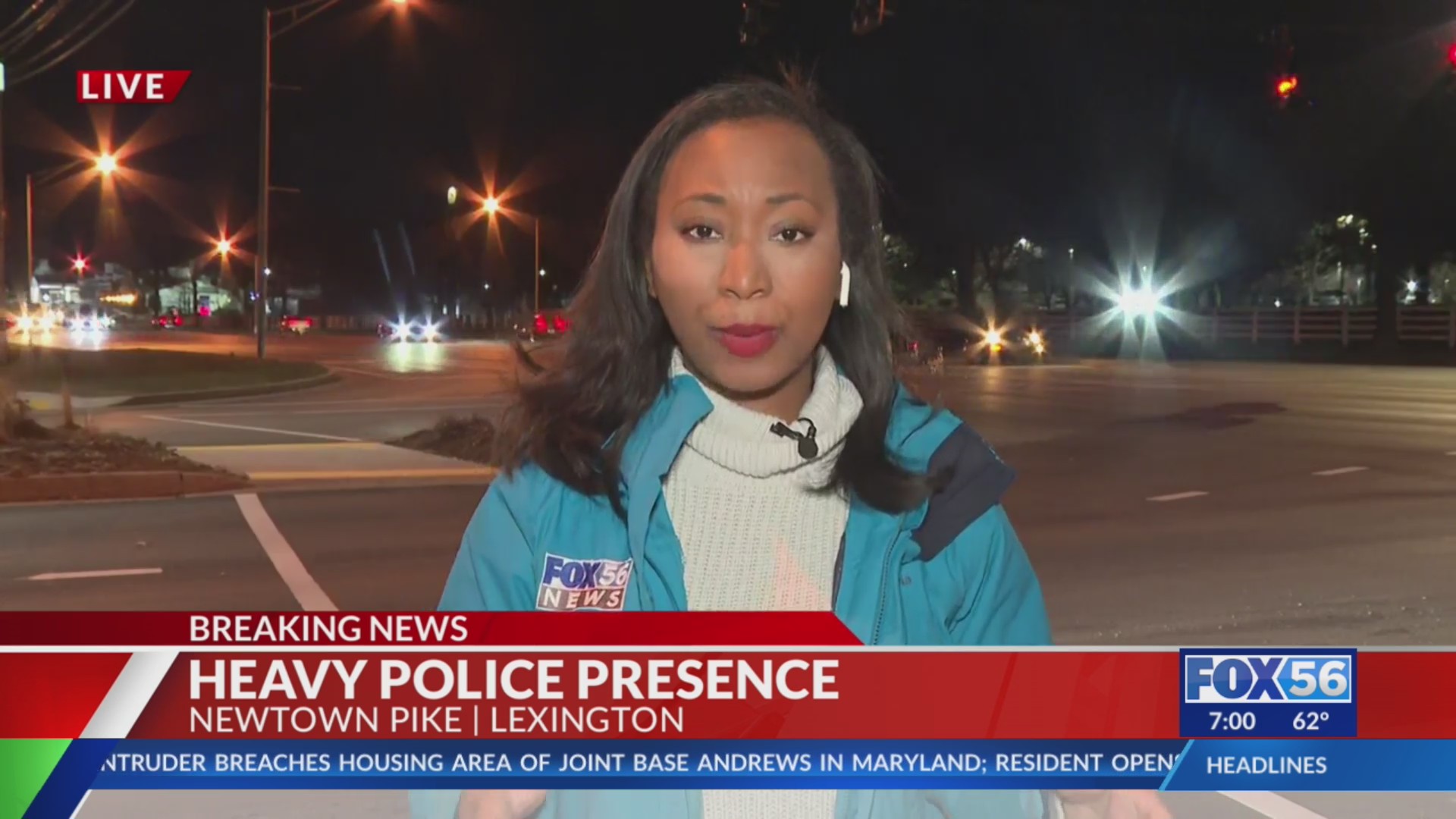 Active police scene shuts down portions of Newtown Pike in Lexington ...