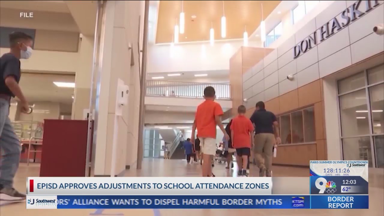 EPISD approves adjustments to school attendance zones – KTSM 9 News